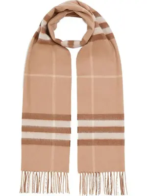Burberry The Classic Check Cashmere Scarf - Neutrals