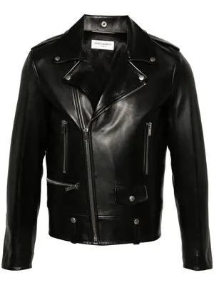 Saint Laurent Leather Biker Jacket