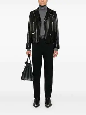 Saint Laurent Leather Biker Jacket