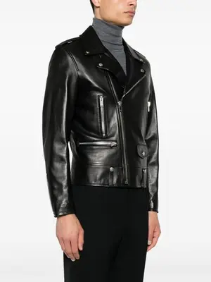 Saint Laurent Leather Biker Jacket