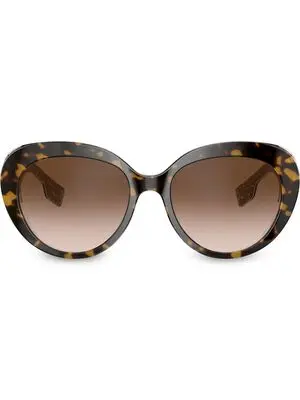 Burberry Oversized Sunglasses - Brown