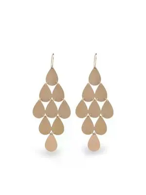 Irene Neuwirth 18k Rose Gold Drop Earrings - Pink