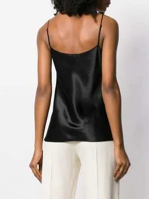 Vince Metallic Vest - Black