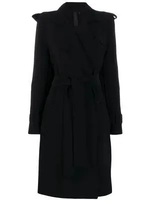 Norma Kamali Belted Trench Coat