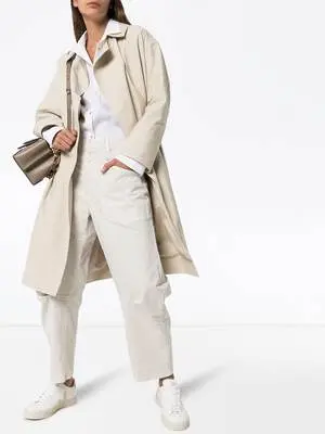 NILI LOTAN Shon Balloon-leg Trousers - White