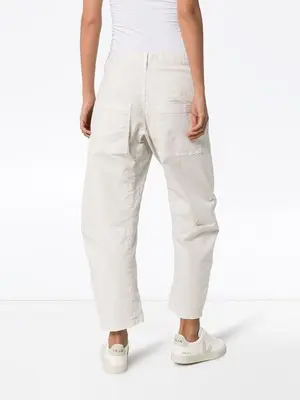 NILI LOTAN Shon Balloon-leg Trousers - White