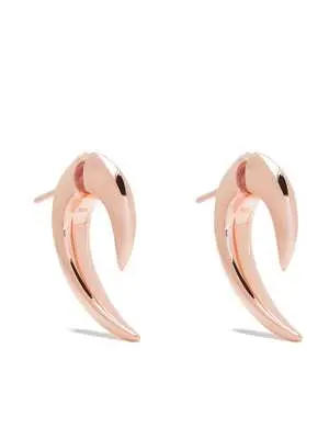 SHAUN LEANE Talon Vermeil Earrings - Pink
