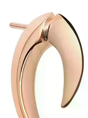 SHAUN LEANE Shaun Leane Talon Earrings In 18K Rose Gold Vermeil Pink