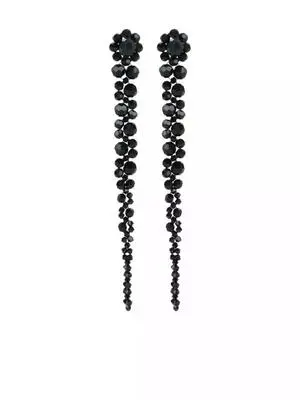 Simone Rocha Bead Drip Earrings - Black