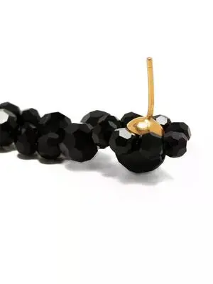 Simone Rocha Bead Drip Earrings - Black