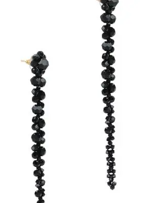 Simone Rocha Bead Drip Earrings - Black