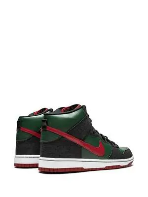 Nike Dunk High Premium Sb Sneakers - Green