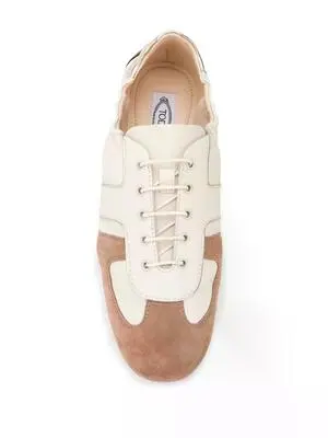 TOD'S Colour-block Leather Sneakers