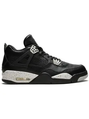 JORDAN 4 Retro Ls Oreo Sneakers - Black