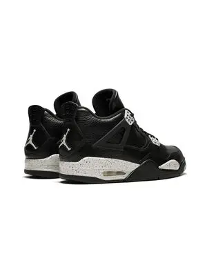 JORDAN 4 Retro Ls Oreo Sneakers - Black