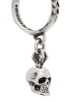 Emanuele Bicocchi Skull Hoop Earring