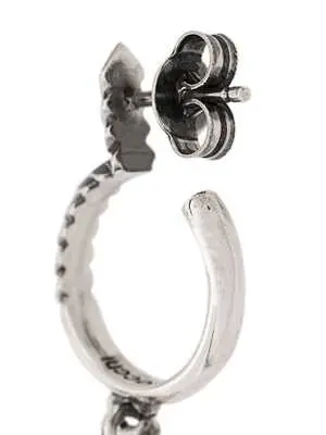 Emanuele Bicocchi Skull Hoop Earring