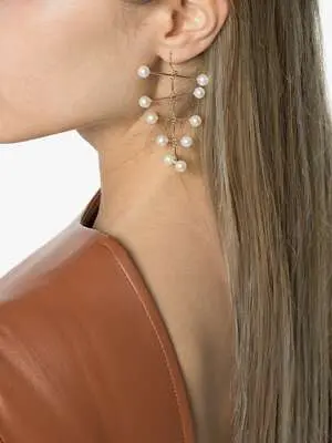 Mateo 14kt Blizzard Mobile Pearl Earring