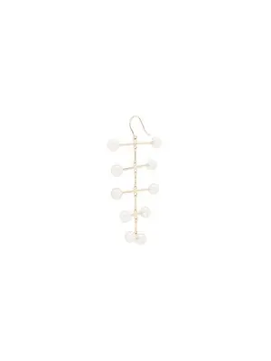 Mateo 14kt Blizzard Mobile Pearl Earring