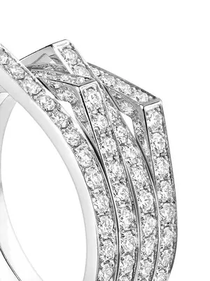 REPOSSI 18kt White Gold Antifer Diamond Ring