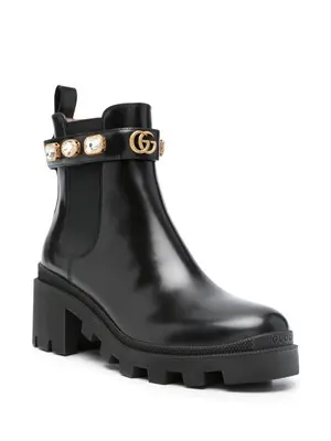 Gucci Double G 60mm Ankle Boots
