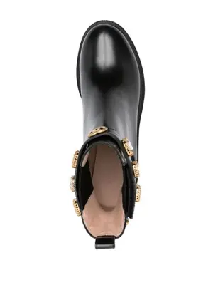 Gucci Double G 60mm Ankle Boots