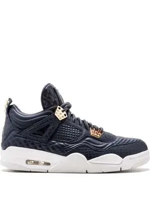 JORDAN 4 Retro Premium Sneakers - Black