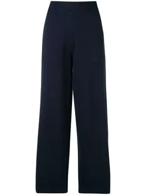 BARRIE Flared Track Pants - Blue