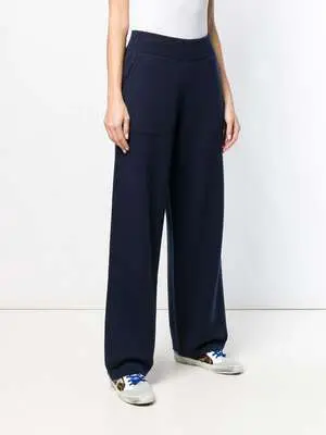 BARRIE Flared Track Pants - Blue