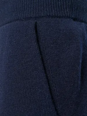 BARRIE Flared Track Pants - Blue
