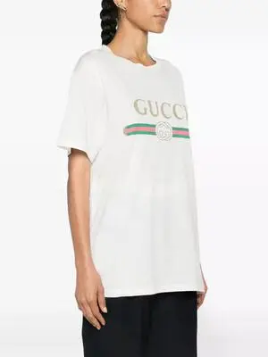 Gucci Logo-print Cotton T-shirt