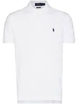 Polo Ralph Lauren Custom Slim Fit Polo Shirt - White