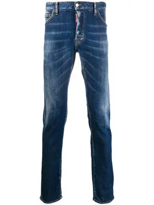 Dsquared2 Slim Faded Jeans