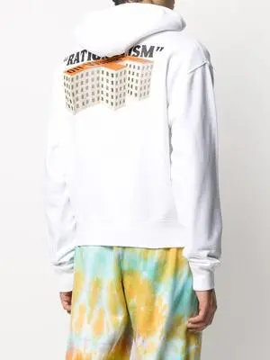 Off-White Rationalism Cotton Hoodie
