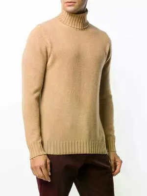 DELL'OGLIO Roll Neck Cashmere Sweater
