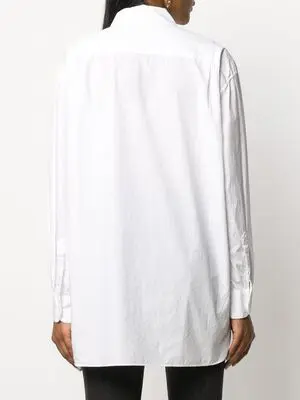 NILI LOTAN Cotton Oversized Shirt - White