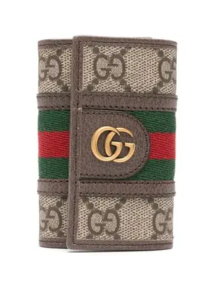 Gucci Ophidia Key Case - Neutrals