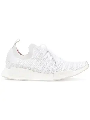 FEMALE White Primeknit Sneakers