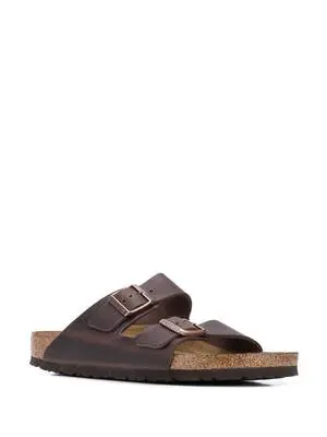 BIRKENSTOCK Arizona Buckle Sandals - Brown