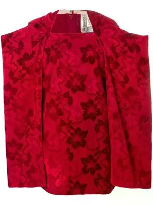Comme Des Garçons 1996 Jacquard Blouse