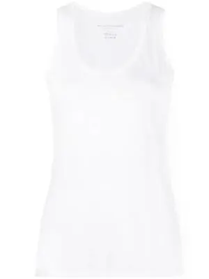 Majestic Filatures Boxy Fit Tank Top - White