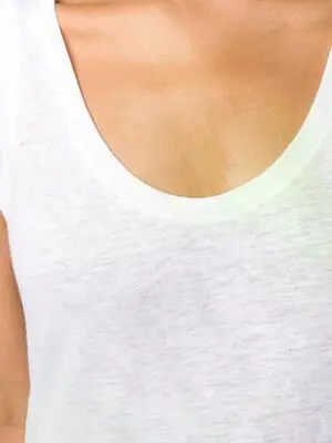 Majestic Filatures Boxy Fit Tank Top - White