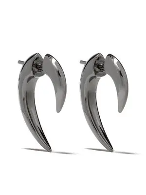SHAUN LEANE Talon Earrings - Silver
