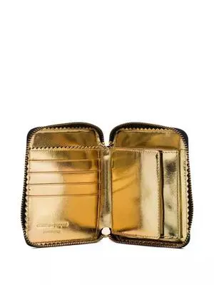 Comme Des Garçons Zip-around Leather Wallet - Black