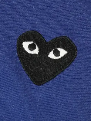 Play Comme Des Garcon Heart Logo-patch Track Jacket