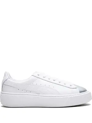 PUMA Suede Platform Sneakers - White