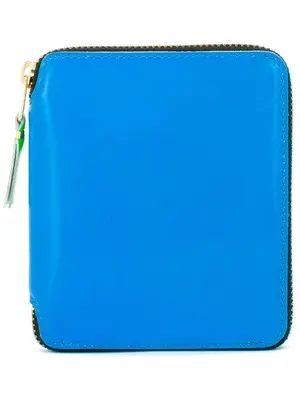 Comme Des Garçons All-around Zip Wallet - Blue