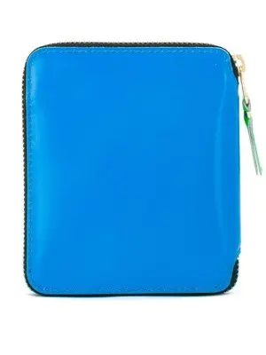 Comme Des Garçons All-around Zip Wallet - Blue