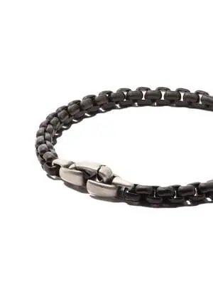 David Yurman 5mm Box Chain Bracelet - Black