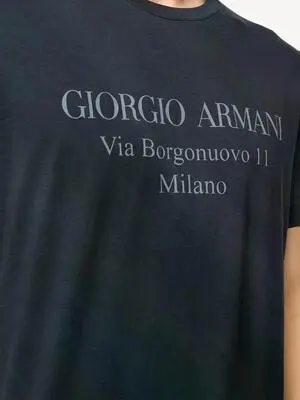 Giorgio Armani Logo Print T-shirt